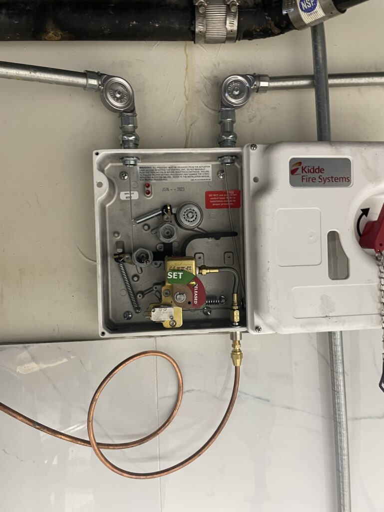 Kidde Fire Suppression System Installation